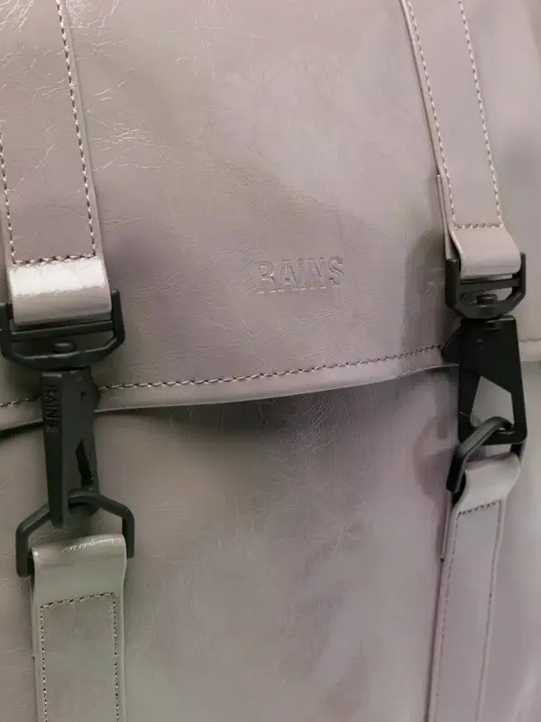 Rains Msn Mini W3 Glaze-finish Buckle-fastening Backpack