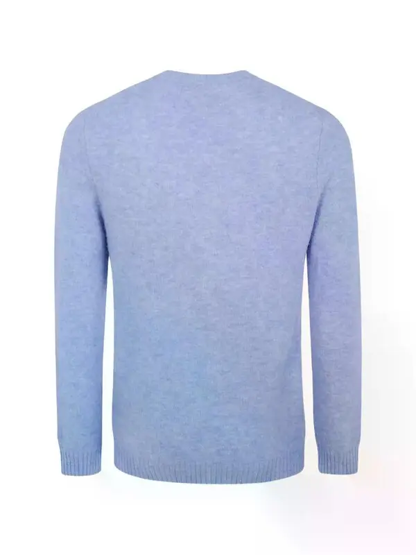 MC2 SAINT BARTH Light- Regent Alpaca-blend Crew-neck Sweater - Blue