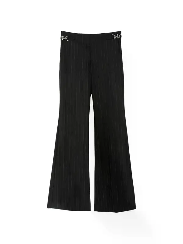 Sportmax Pinstripe Wide-leg Trousers