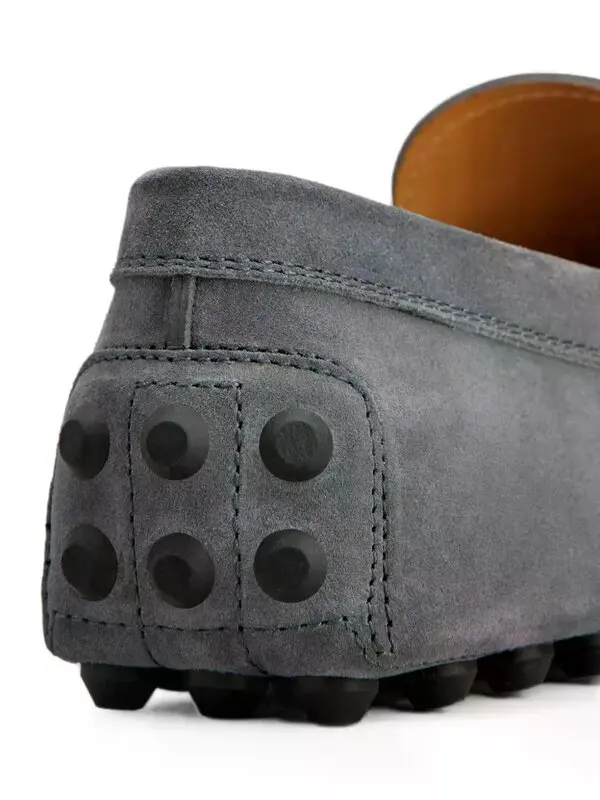 TOD'S Gommino Bubble Loafers In Suede