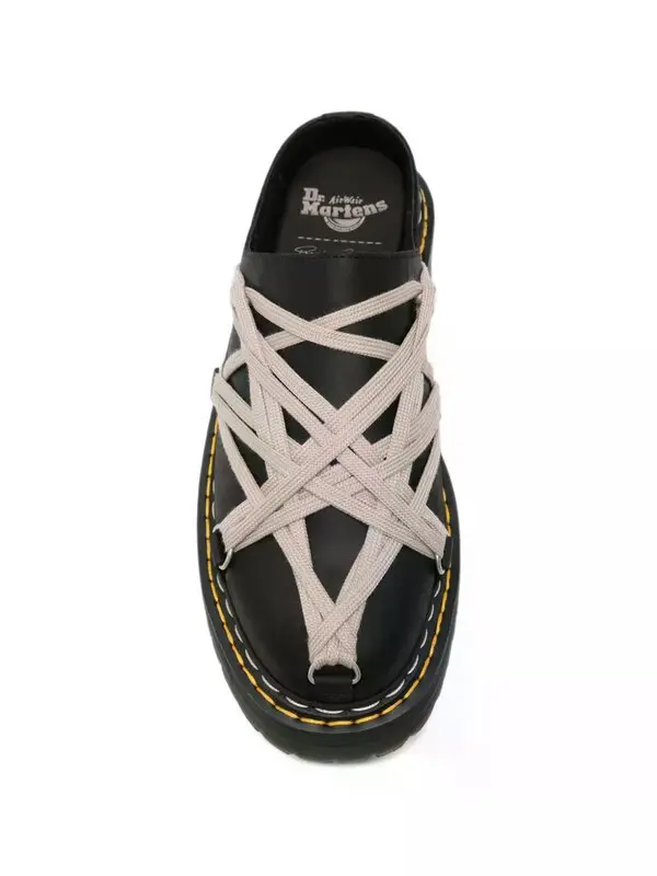 Rick Owens X Dr. Martens Megalace Mules