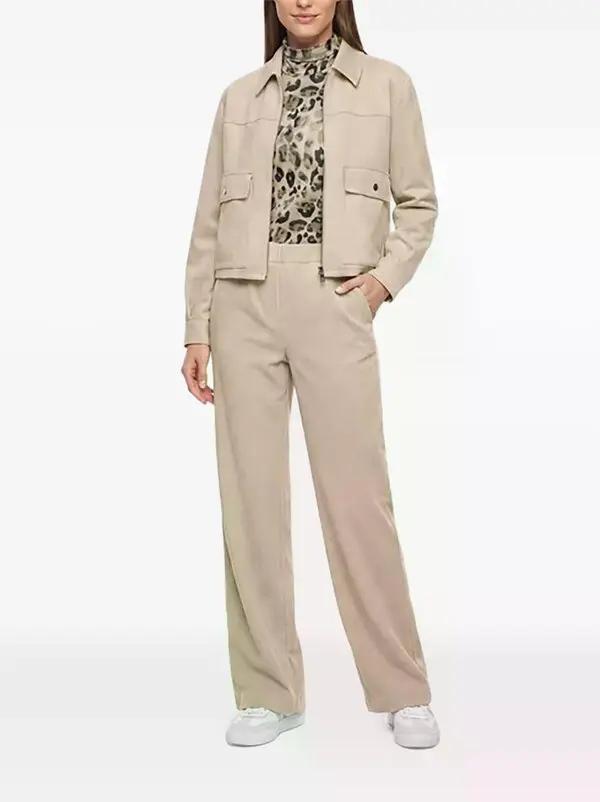 BETTY BARCLAY Corduroy Straight-leg Trousers
