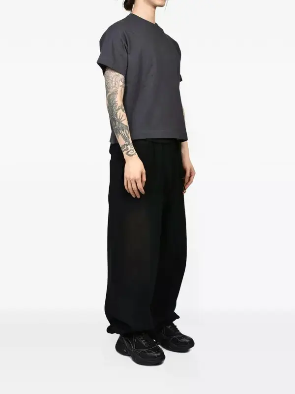 JIAN YE Gwai Washed-effect Track Pants
