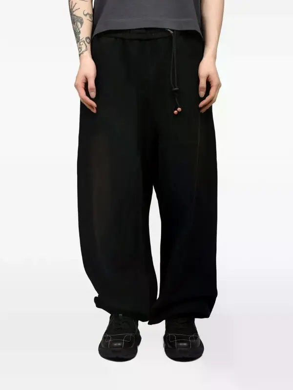 JIAN YE Gwai Washed-effect Track Pants