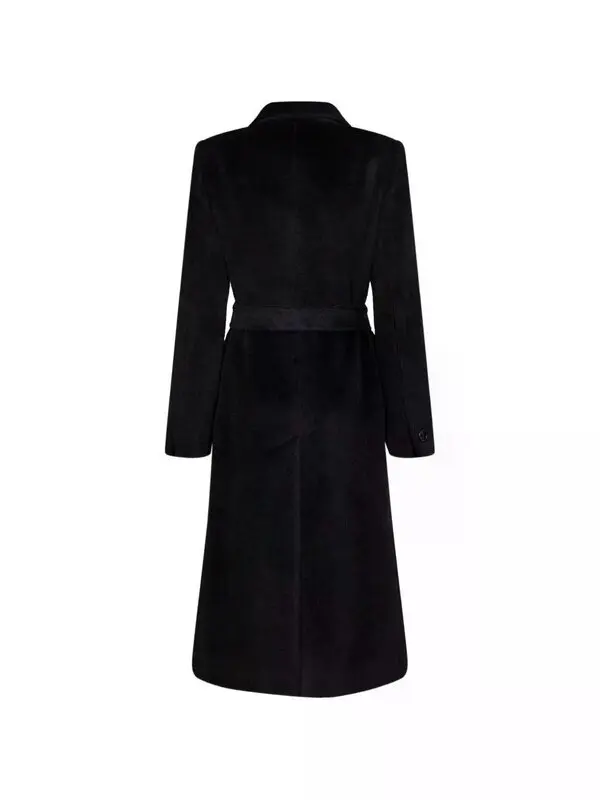 Tagliatore Double-breasted Belted Coat