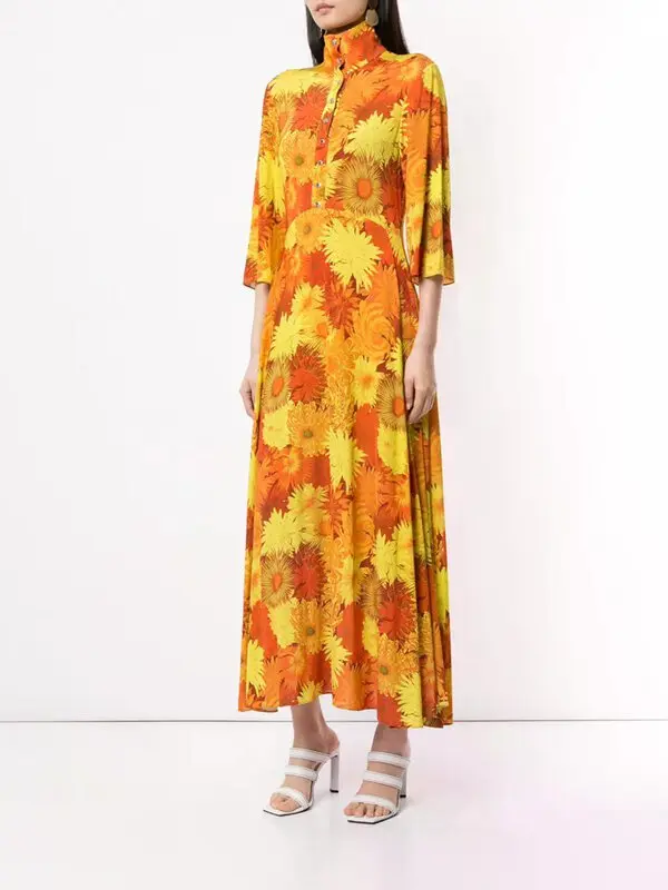 ELLERY Soirée Floral Print Skirt