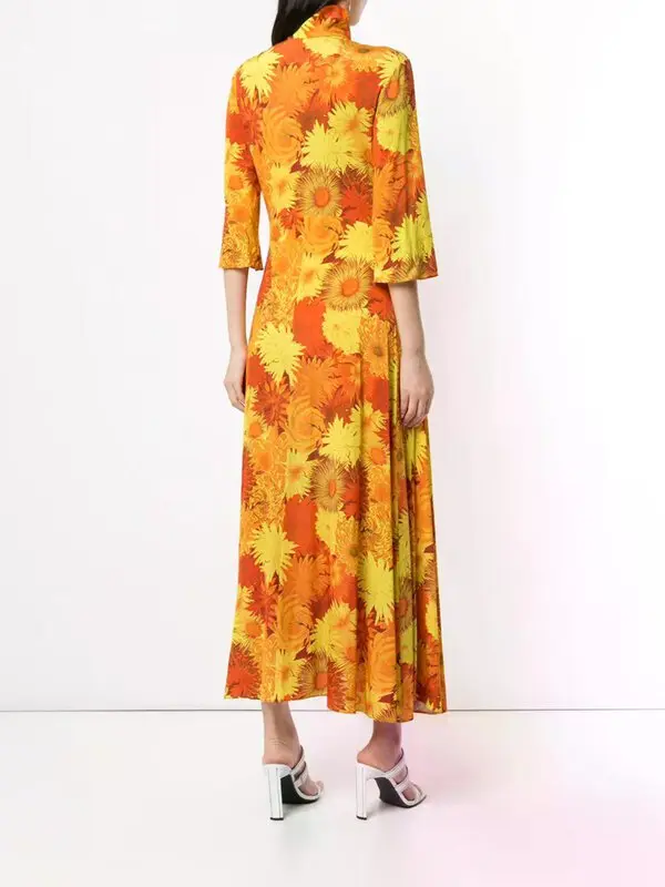 ELLERY Soirée Floral Print Skirt
