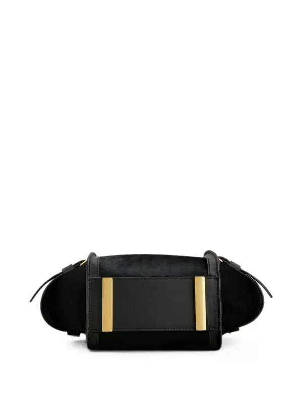 TOD'S T Timeless Leather-trim Tote Bag