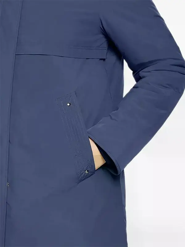 BETTY BARCLAY Fur-trim Hooded Coat