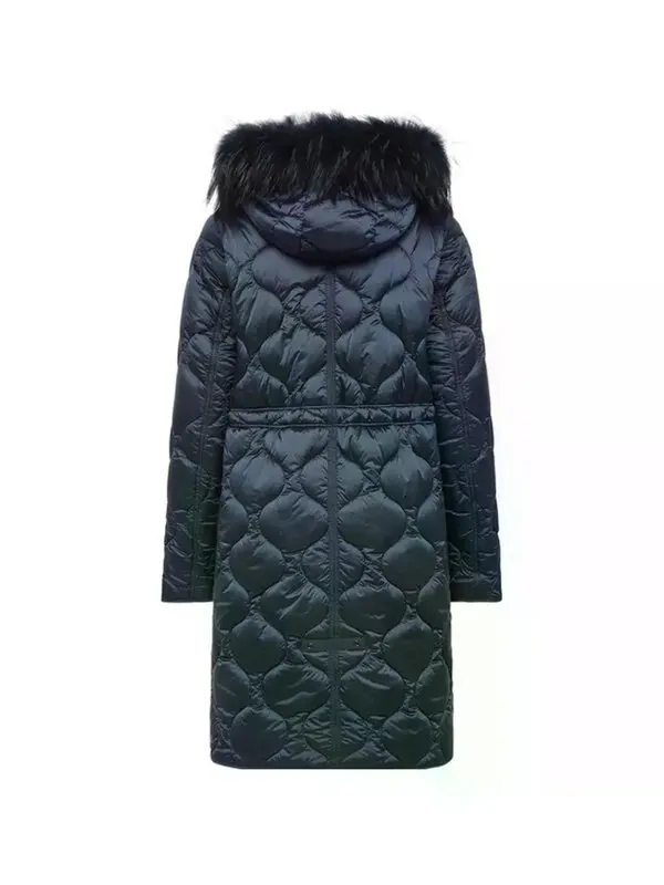 BETTY BARCLAY Fur-trim Hooded Coat
