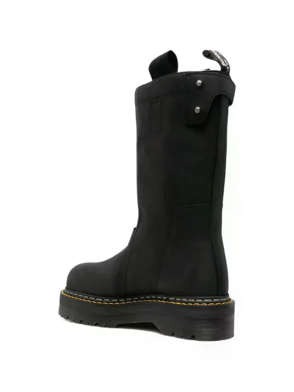 Rick Owens Dr. Martens Platform Pull-on Biker Boots