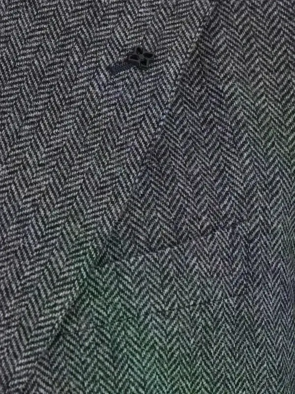Tagliatore Double-breasted Herringbone Blazer