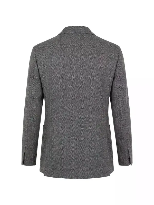 Tagliatore Herringbone Double-breasted Blazer