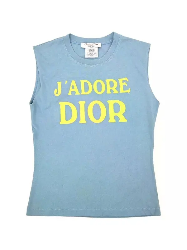 Dior 2002 J'adore Sleeveless Tank Top