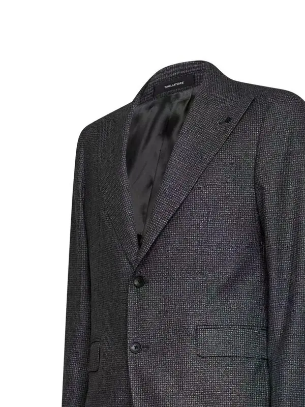 Tagliatore Houndstooth Single-breasted Suit