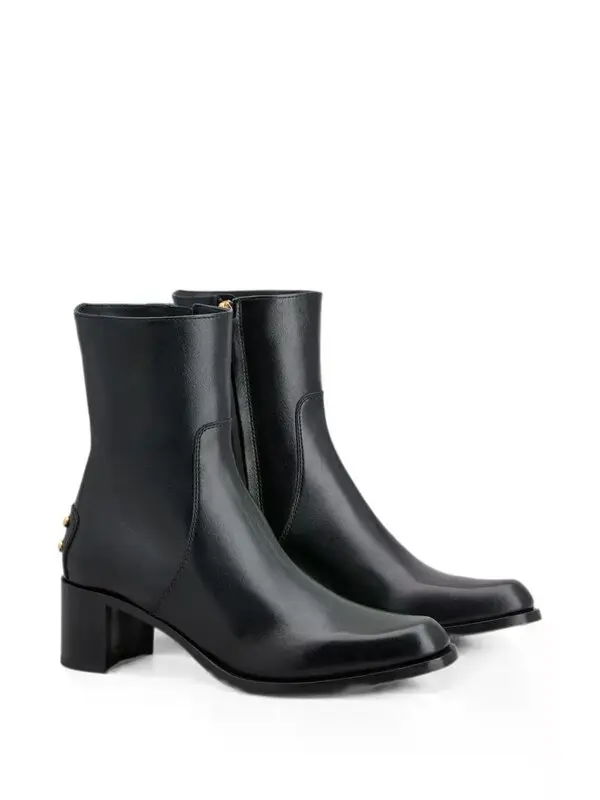 TOD'S Gommini Stud Ankle Boots - Black