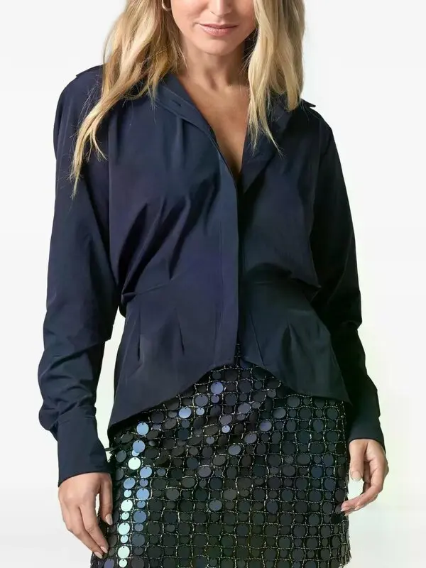 JBQ Ander Gathered-detail Shirt
