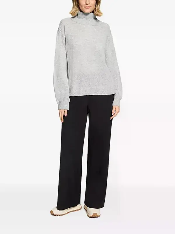 BETTY BARCLAY High-neck Cashmere Sweater - Grey