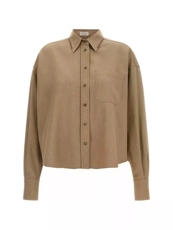 Brunello Cucinelli Monile-embellished Shirt
