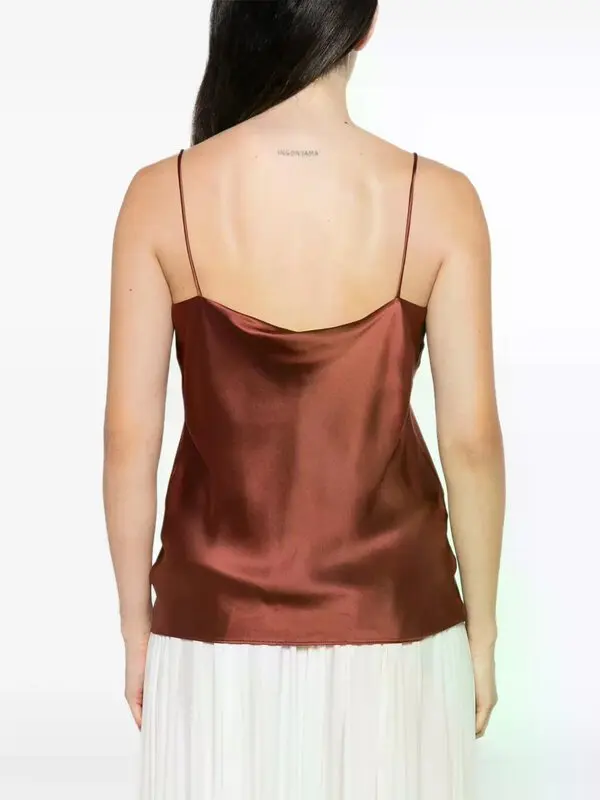 Max Mara Spaghetti-strap Top - Pink