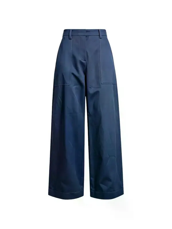 Brunello Cucinelli Patch-pocket Palazzo Pants