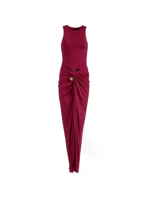 Silvia Tcherassi Leni Draped-detail Midi Dress