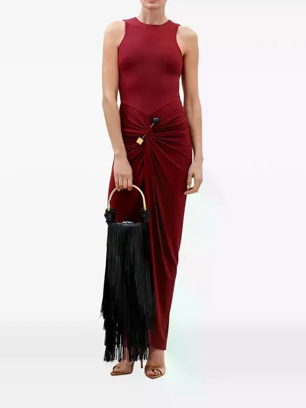 Silvia Tcherassi Leni Draped-detail Midi Dress