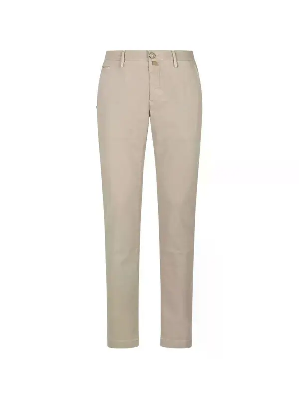 JACOB COHЁN Logo-patch Trousers