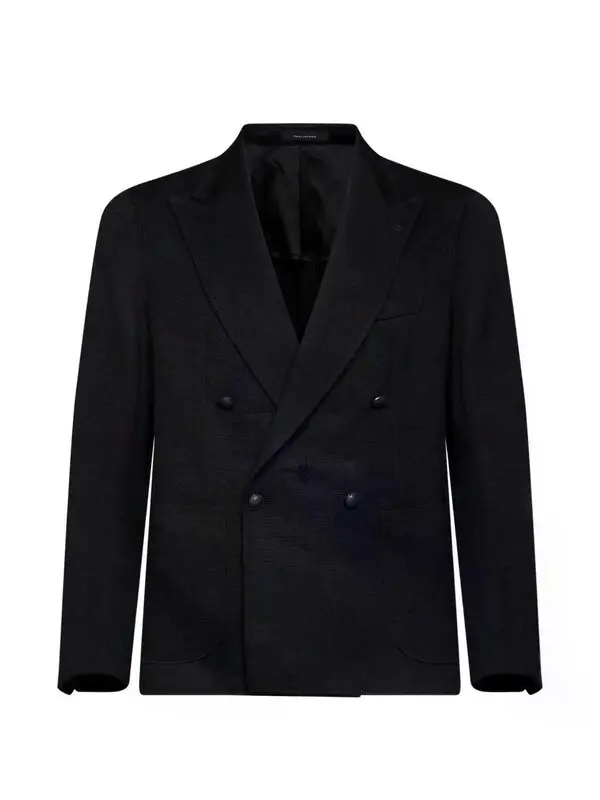 Tagliatore Double-breasted Peak-lapel Blazer