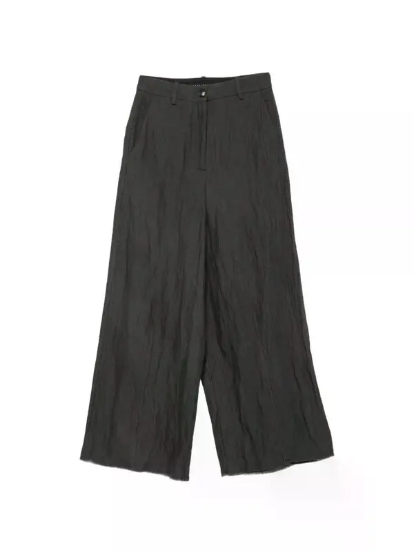 Masnada Crinkled Wide-leg Trousers