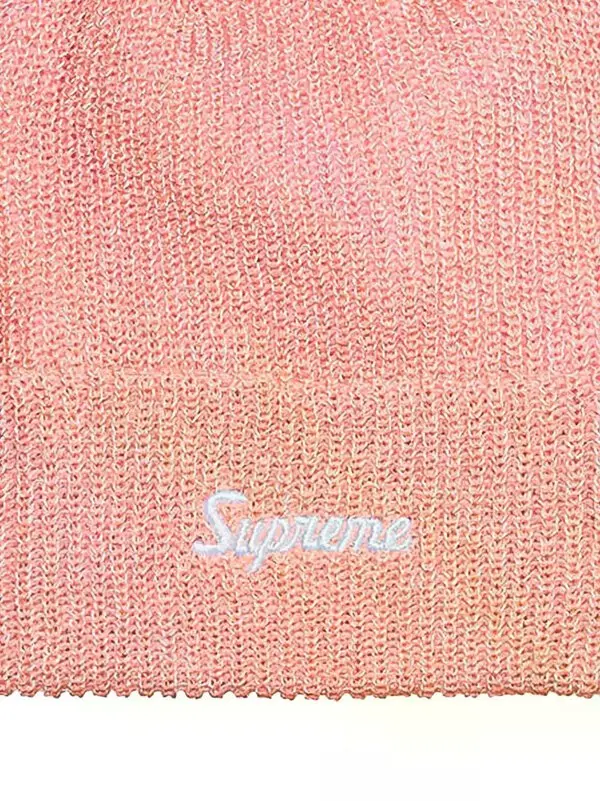 Supreme Loose-gauge Beanie Hat - Pink