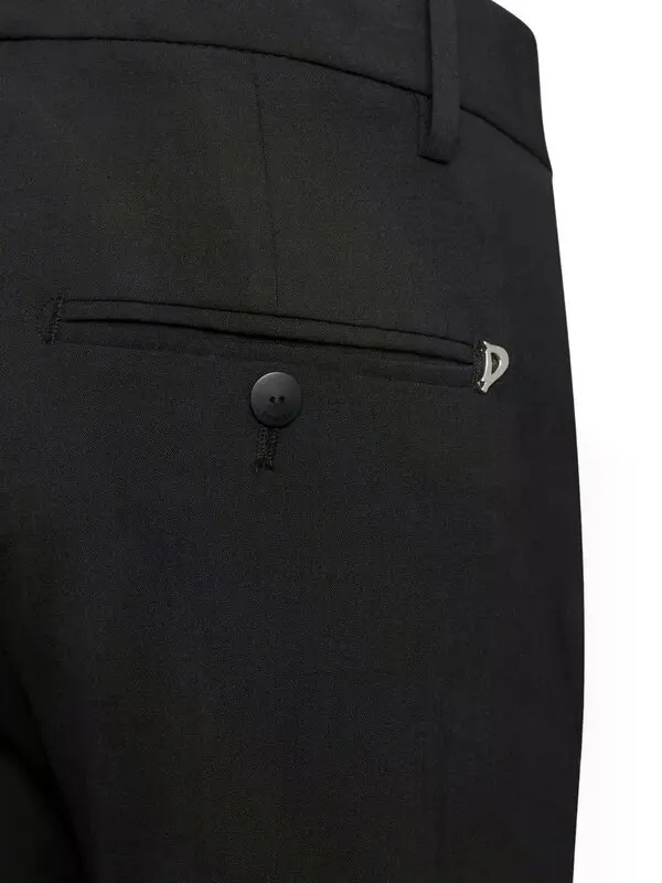 DONDUP Logo-plaque Tailored Trousers