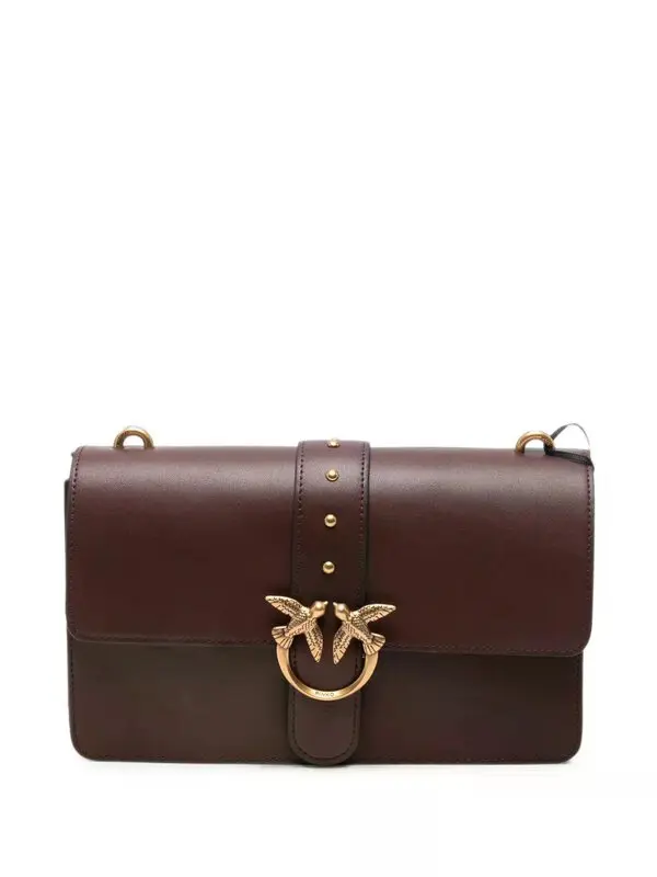 Pinko Small Love One Classic Studded Shoulder Bag