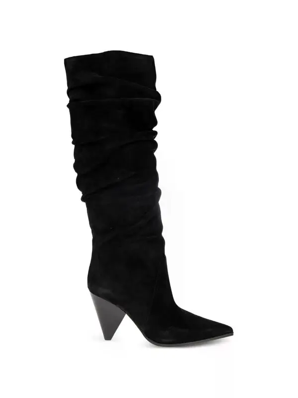 Michael Kors Jayla Suede Slouchy Boots - Black