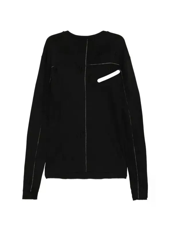 THOM KROM Distressed Layer T-shirt