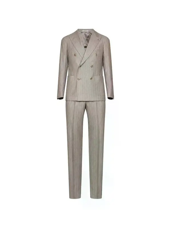 Tagliatore Pinstriped Double-breasted Suit