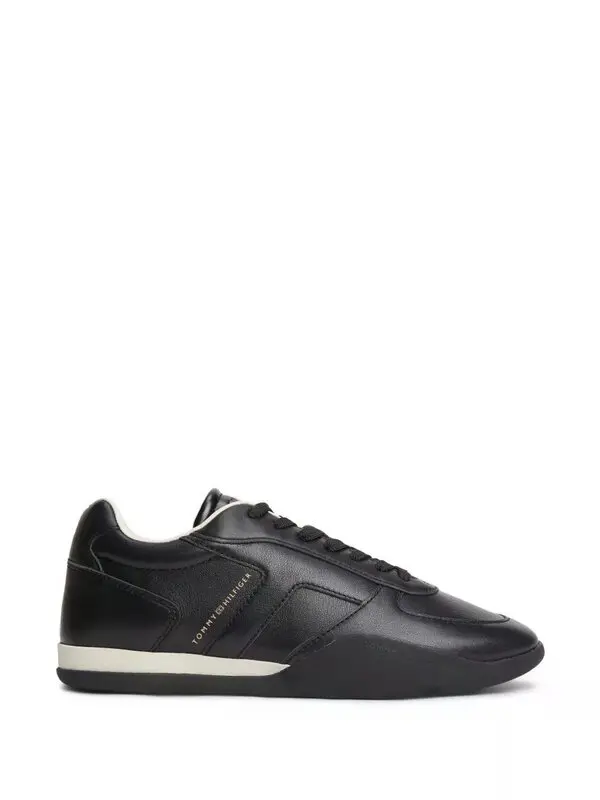 Tommy Hilfiger Logo-print Leather Sneakers