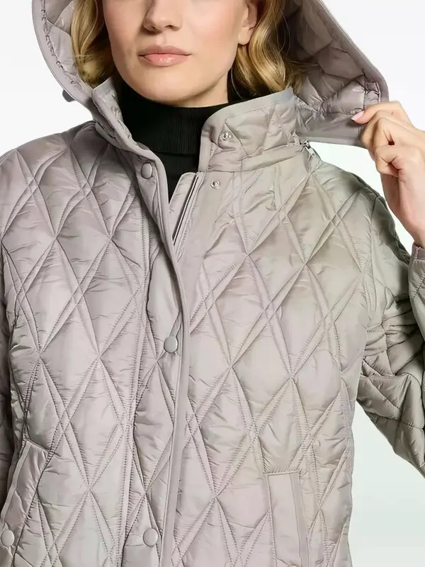 BETTY BARCLAY Quilted Hooded Jacket