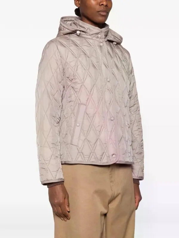 BETTY BARCLAY Quilted Hooded Jacket