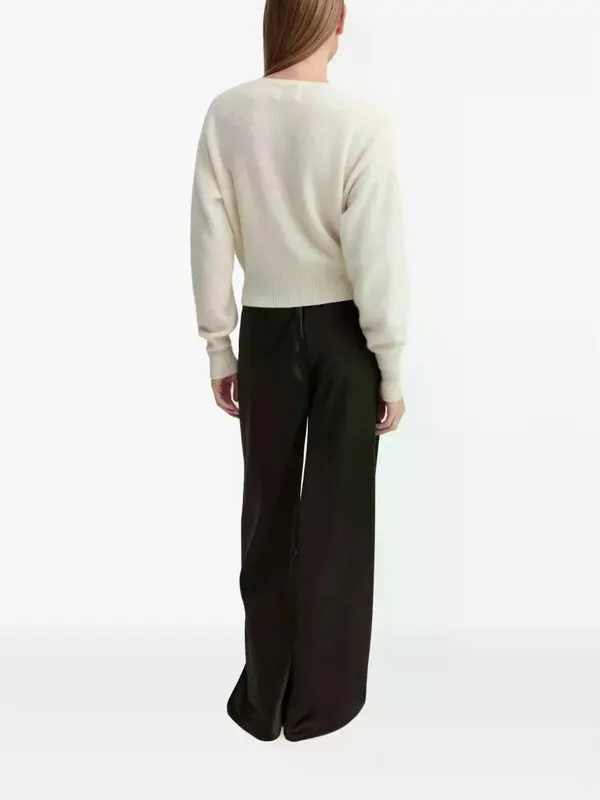 Almada Label Coco Wool Cardigan - White