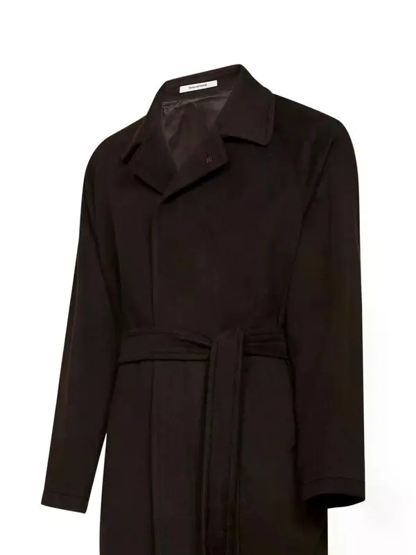 Tagliatore Belted Single-breasted Coat