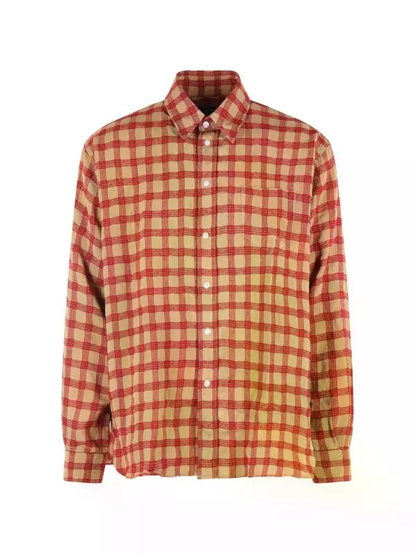 WILLY CHAVARRIA Veterano Check Flannel Shirt