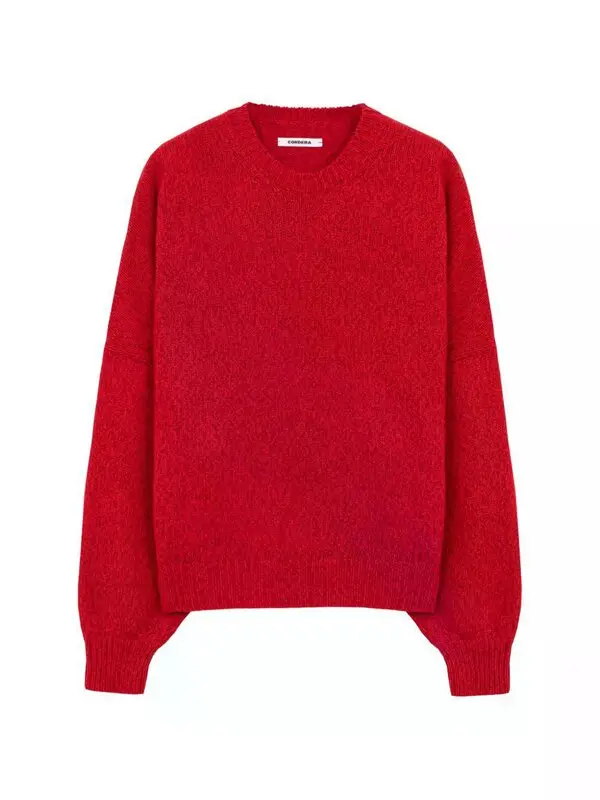 CORDERA Crew-neck Drop-shoulder Sweater