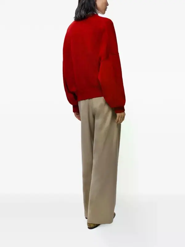 CORDERA Crew-neck Drop-shoulder Sweater