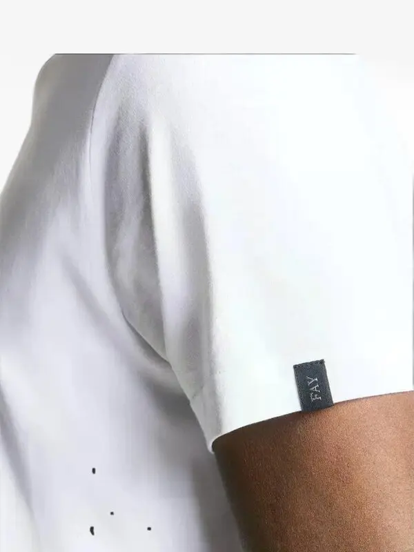 FAY Logo-patch T-shirt