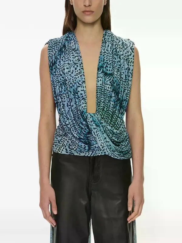 Christopher Esber Ripple Draped Top
