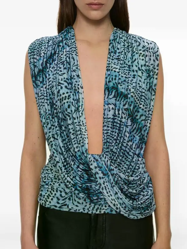 Christopher Esber Ripple Draped Top