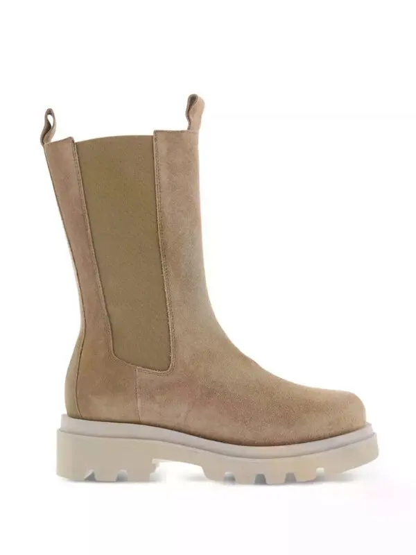 TORAL SHOES Bloque Leather Chelsea Boots