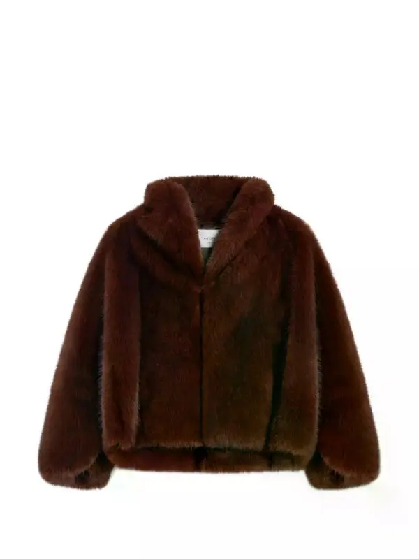 BALLANTYNE Faux-fur Shawl-collar Jacket
