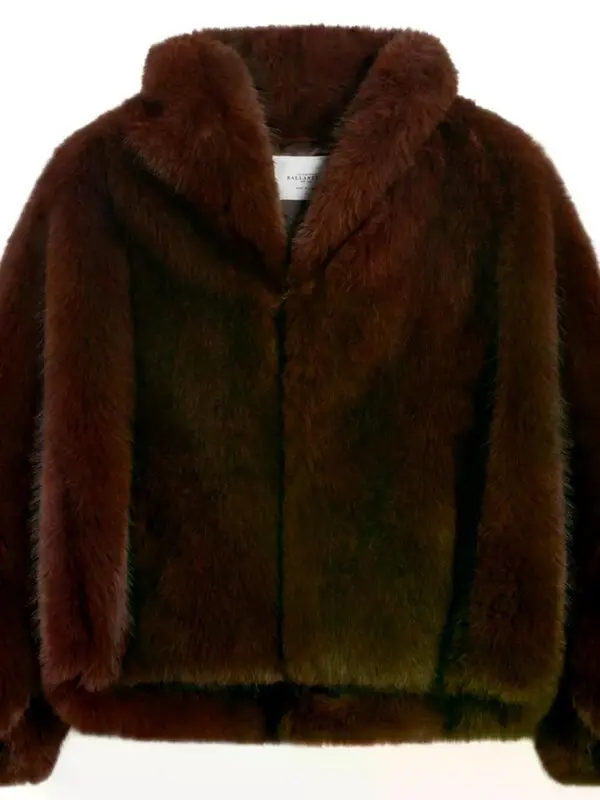 BALLANTYNE Faux-fur Shawl-collar Jacket